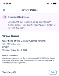 How To Use The Disney Virtual Queue System - The Budget Mouse