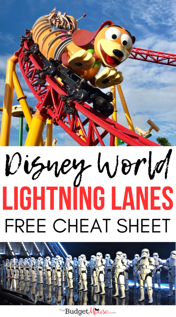 Disney World Lightning Lane Guide + FREE Cheat Sheet - The Budget Mouse