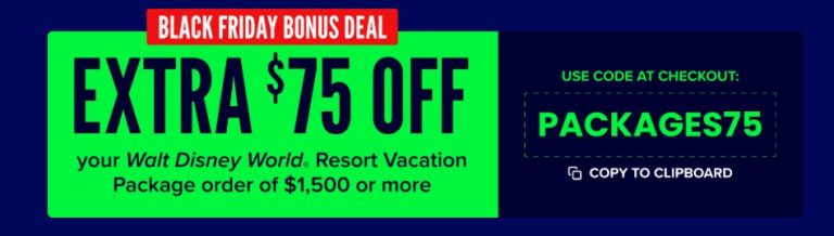 2025 Black Friday Cyber Monday Disney World Travel Deals - The Budget Mouse