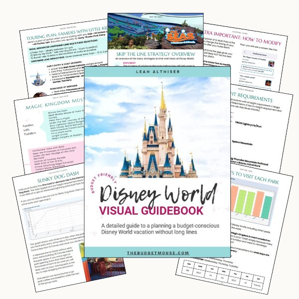 Disney World Guidebook - The Budget Mouse